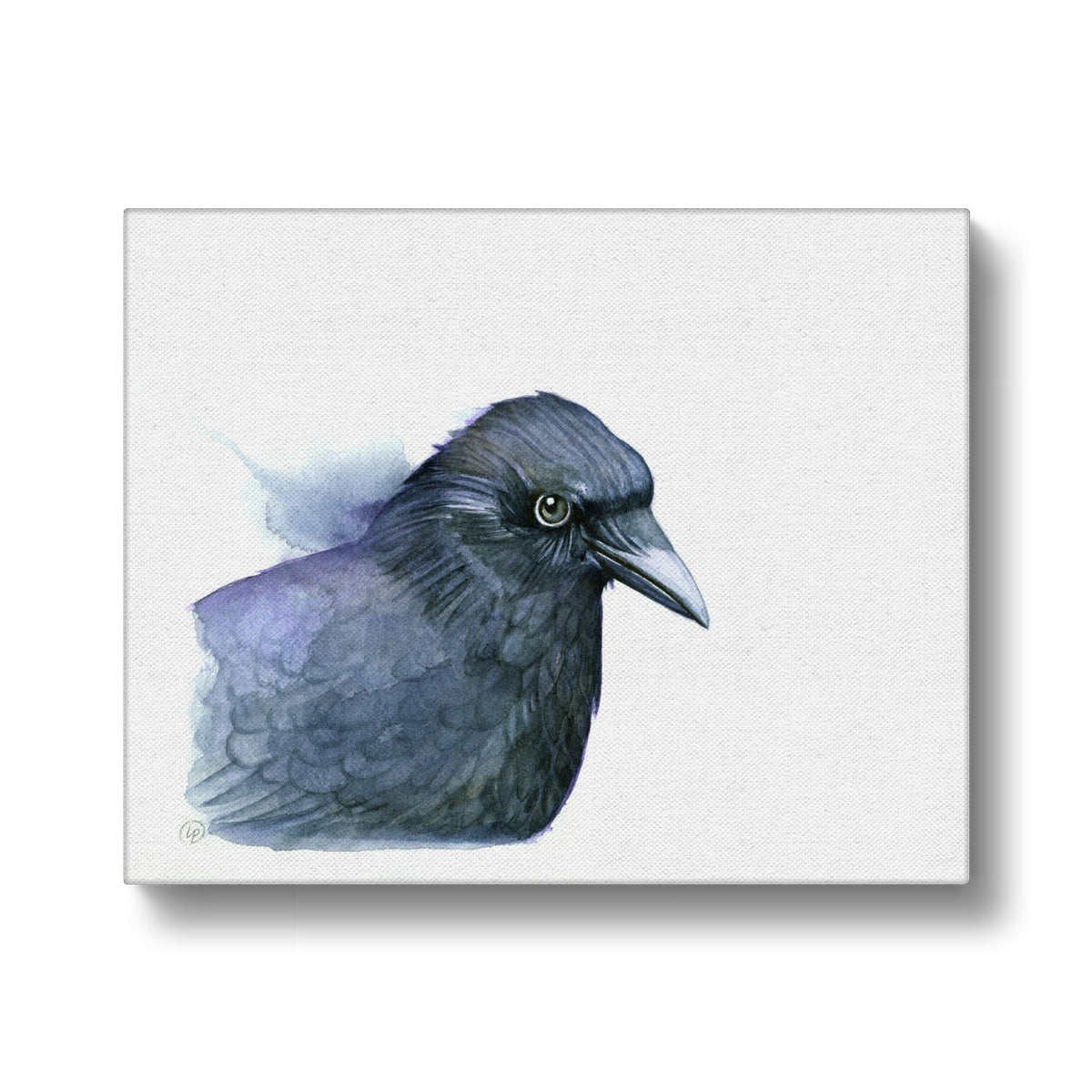 Water Raven - Canvas – Leah Pipe