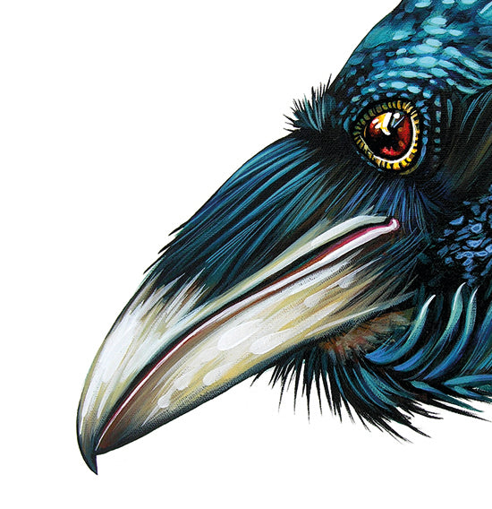 Raven Spirit - Canvas – Leah Pipe