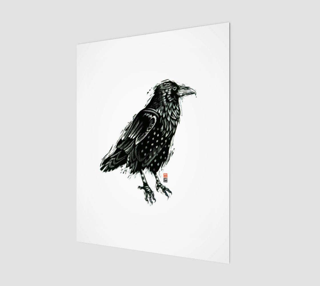 Raven Diamond - Art Print – Leah Pipe